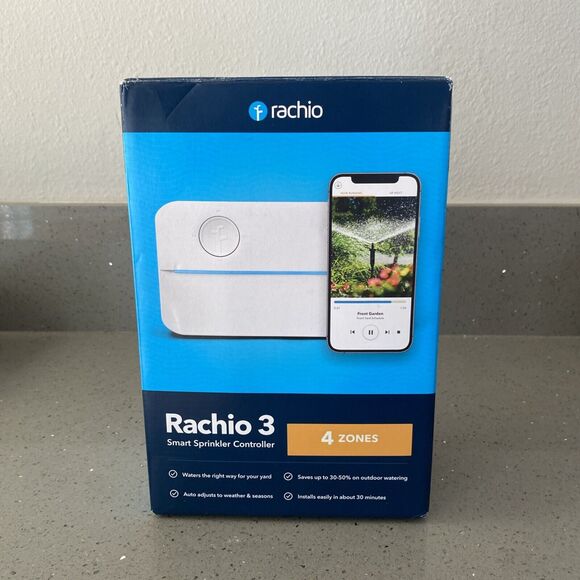 rachio | Other | New Rachio 3 Smart Sprinkler Controller 4zones 3rd Gen ...